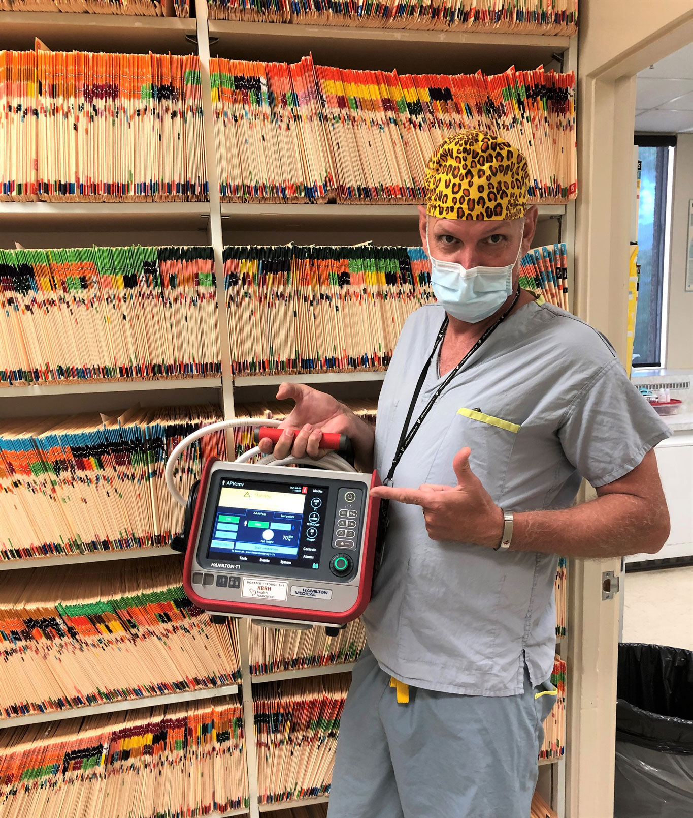 Hamilton T1 Ventilator - Kootenay Boundary Regional Hospital Health ...