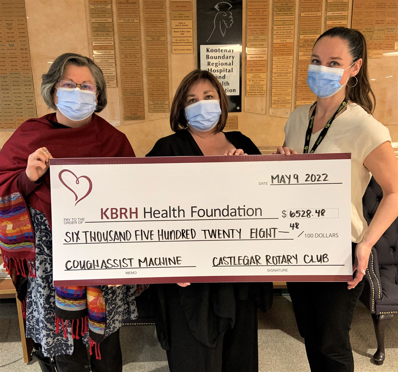 Castlegar Rotary Club - Kootenay Boundary Regional Hospital Health ...